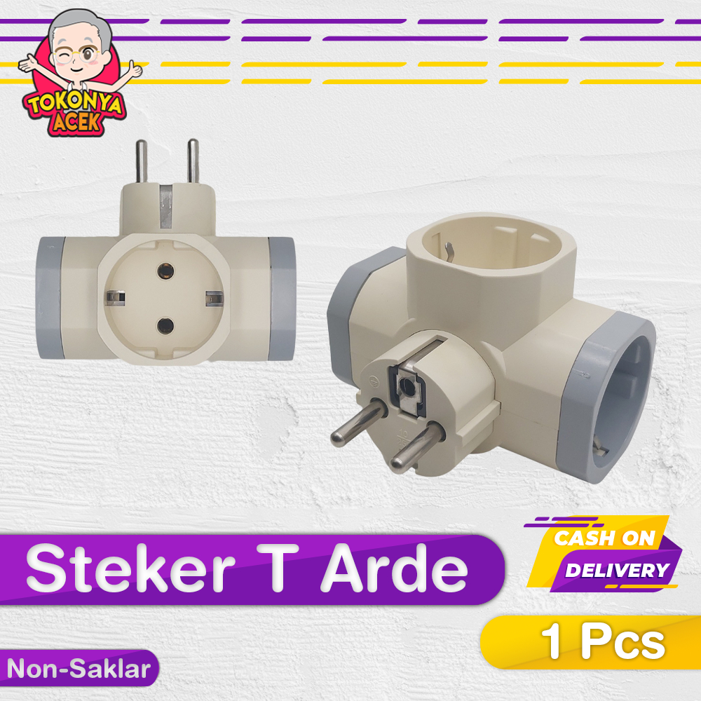 Jual Tofuda Steker T Arde Non Saklar - Stop Kontak Cabang 3 SNI ...