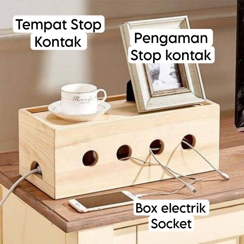 Jual pengaman stopkontak kotak pelindung colokan listrik safety box ...