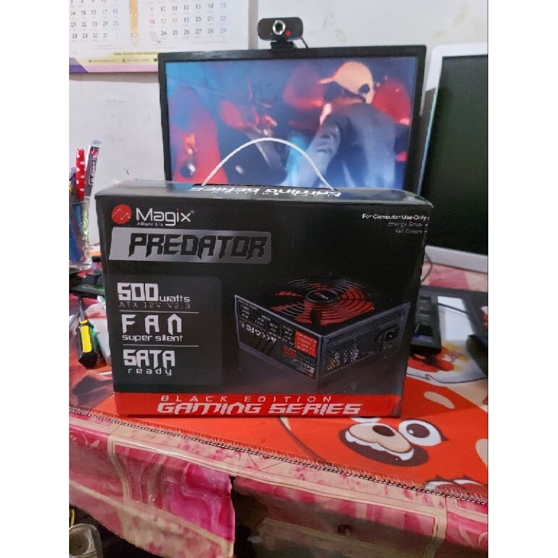 Jual POWER SUPPLY MAGIX PREDATOR 500W NORMAL JAYA BACA DESKRIPSI ...