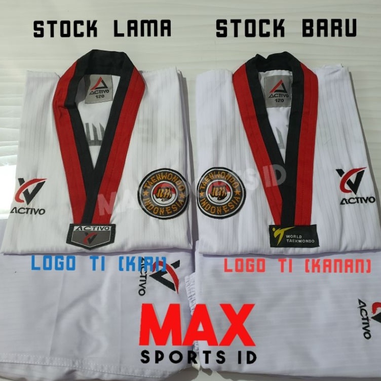 Jual Best Promote Dobok Sendy Activo Junior Seragam Taekwondo Kerah Poom | Shopee Indonesia