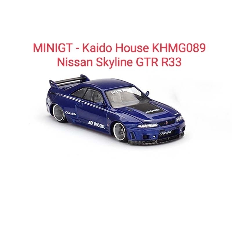 Jual Minigt 1/64 diecast KHMG089 Kaido House Nissan Skyline GTR (R33 ...