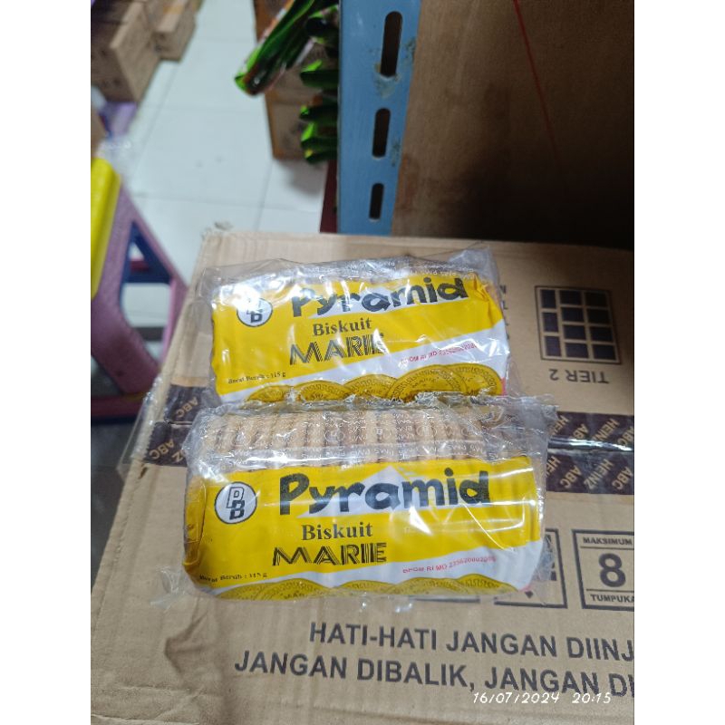 Jual Pyramid Biskuit Marie pack | Shopee Indonesia
