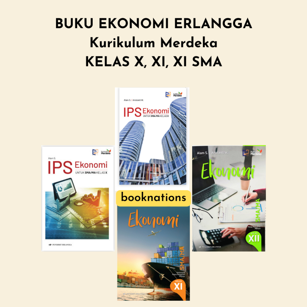 Jual Buku IPS EKONOMI Kelas 10 11 12 X XI XII SMA ERLANGGA Kurikulum Merdeka | Shopee Indonesia