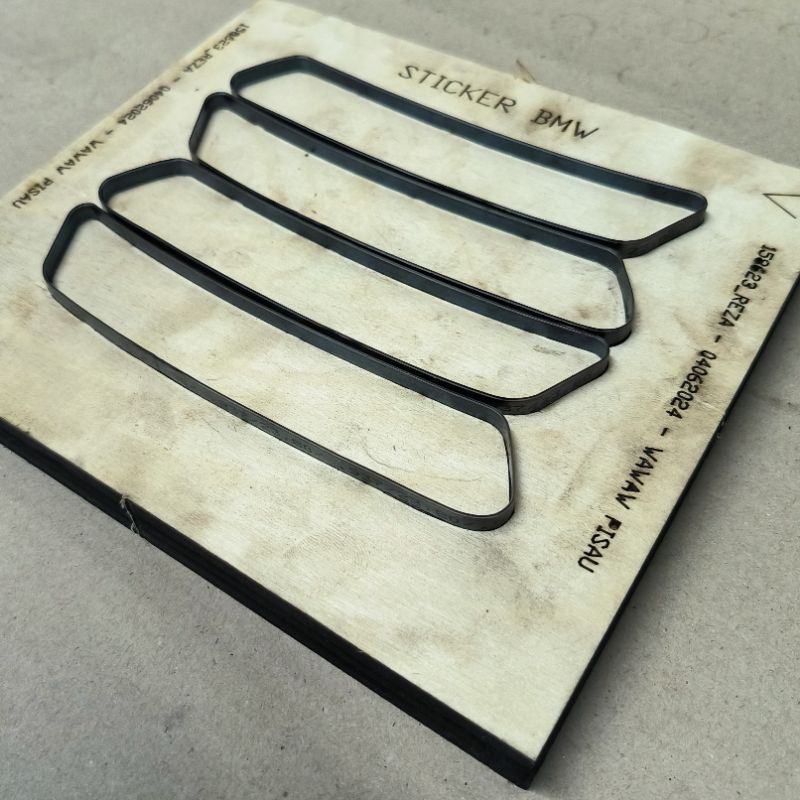 Jual PISAU STICKER REFLECTIVE - PISAU POND - DIECUT | Shopee Indonesia