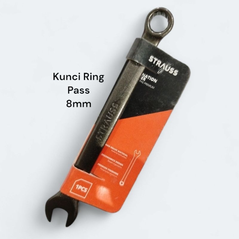 Jual Kunci Ring Pass Ukuran 8mm / STRAUSS / Kunci Ring Pass Premium ...