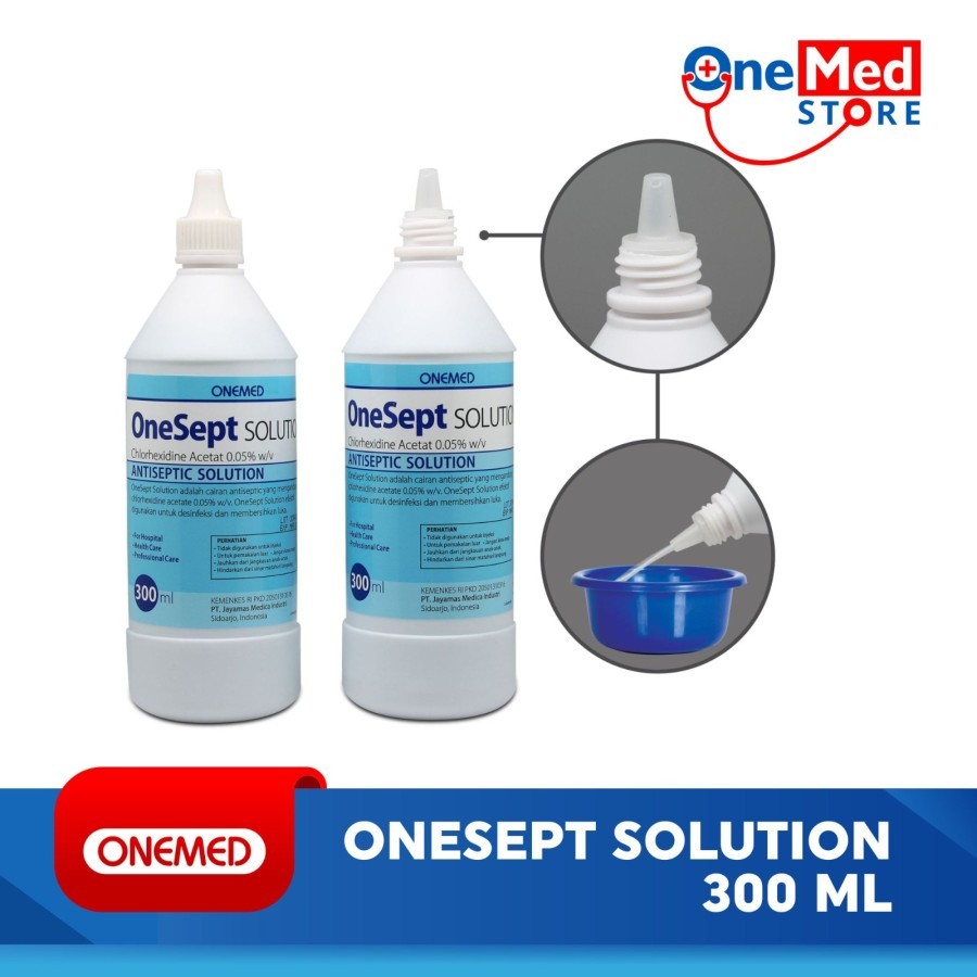 Jual One Sept Solution 300ml Semprot OneMed | Shopee Indonesia