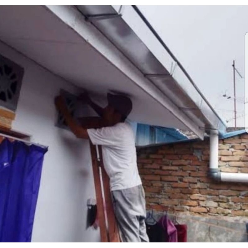 Jual Jasa Pasang Talang Air PVC / Pemasagan Talang Air Rumah | Shopee ...