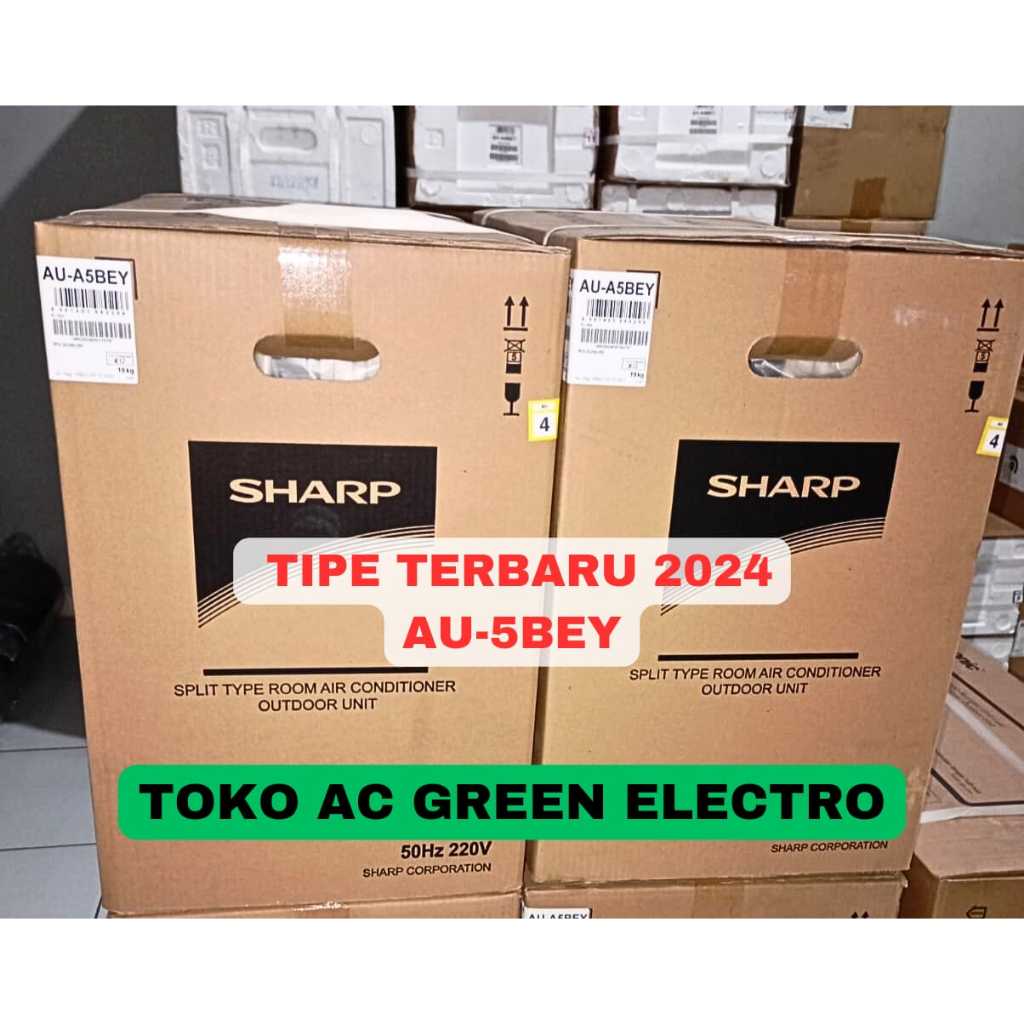 Jual Outdoor ac sharp 1/2 pk s/d 1 pk ah-5BEY -7BEY- 9BEY LOKAL barang ...