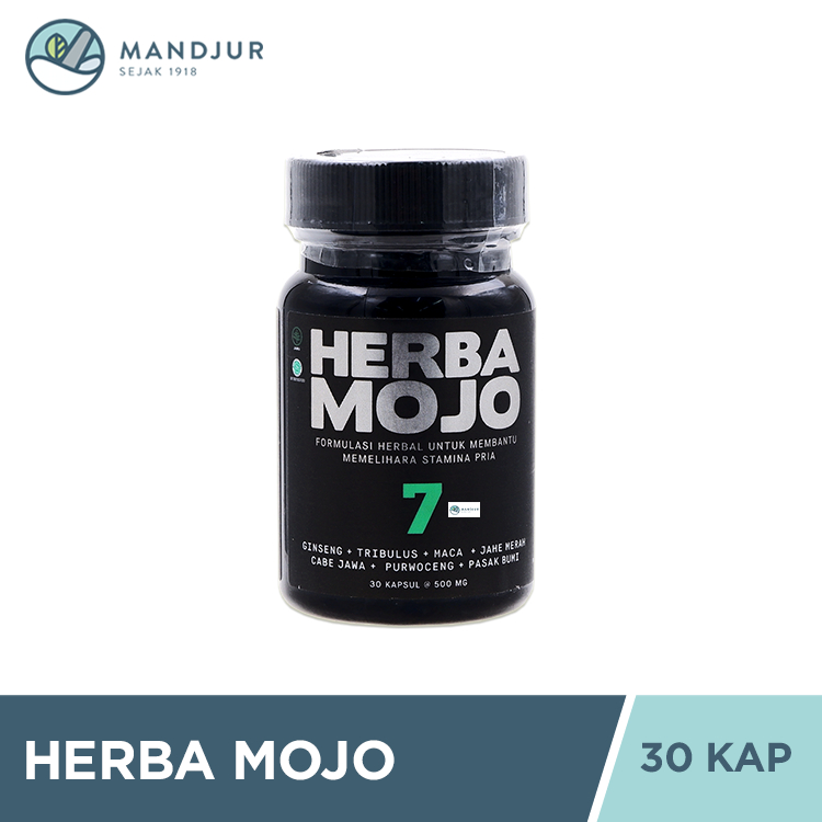 Jual Herba mojo 30 Kapsul - Memelihara Stamina Pria | Shopee Indonesia