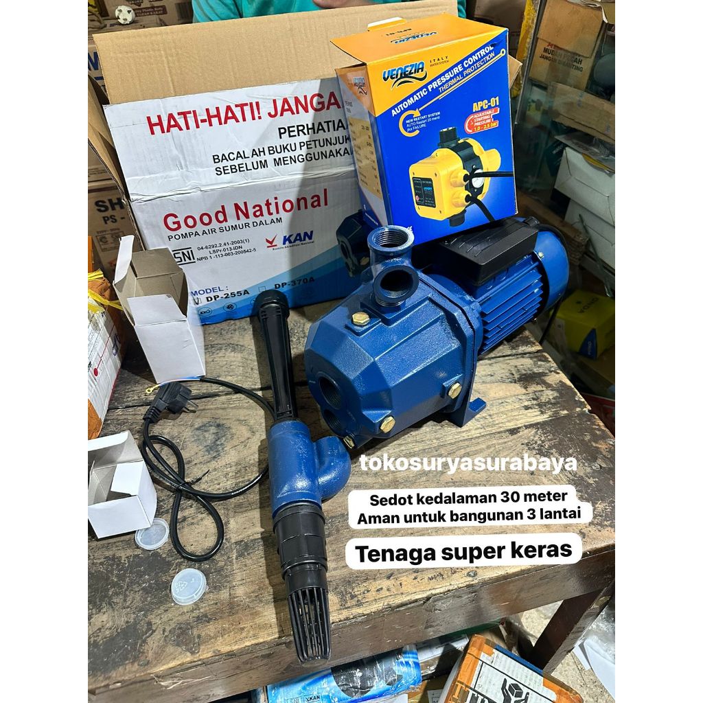 Jual Pompa Sumur Dalam Pompa GOOD National DP 255 A sedot 30 meter ...