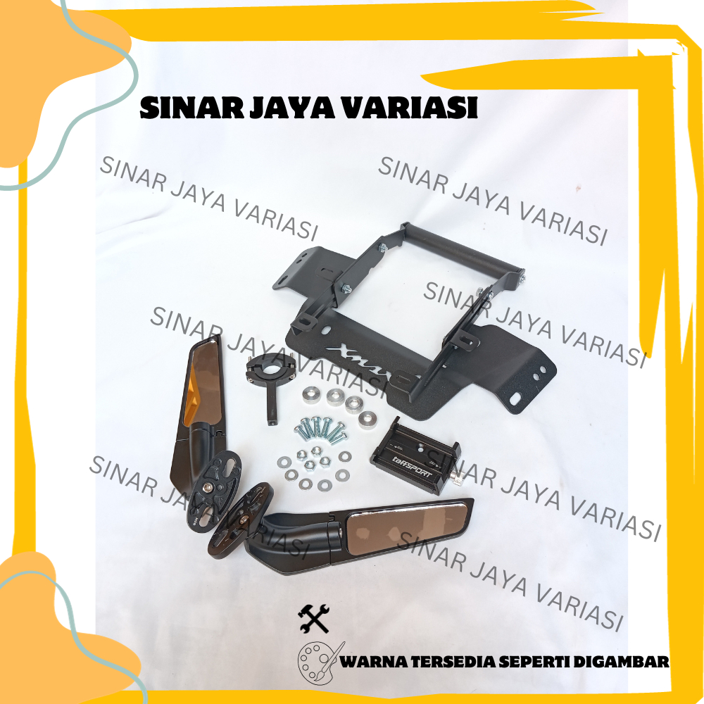 Jual PAKET BREKET SERVO SERPO SPION WINGLET DAN HOLDER HP ALUMUNIUM ...