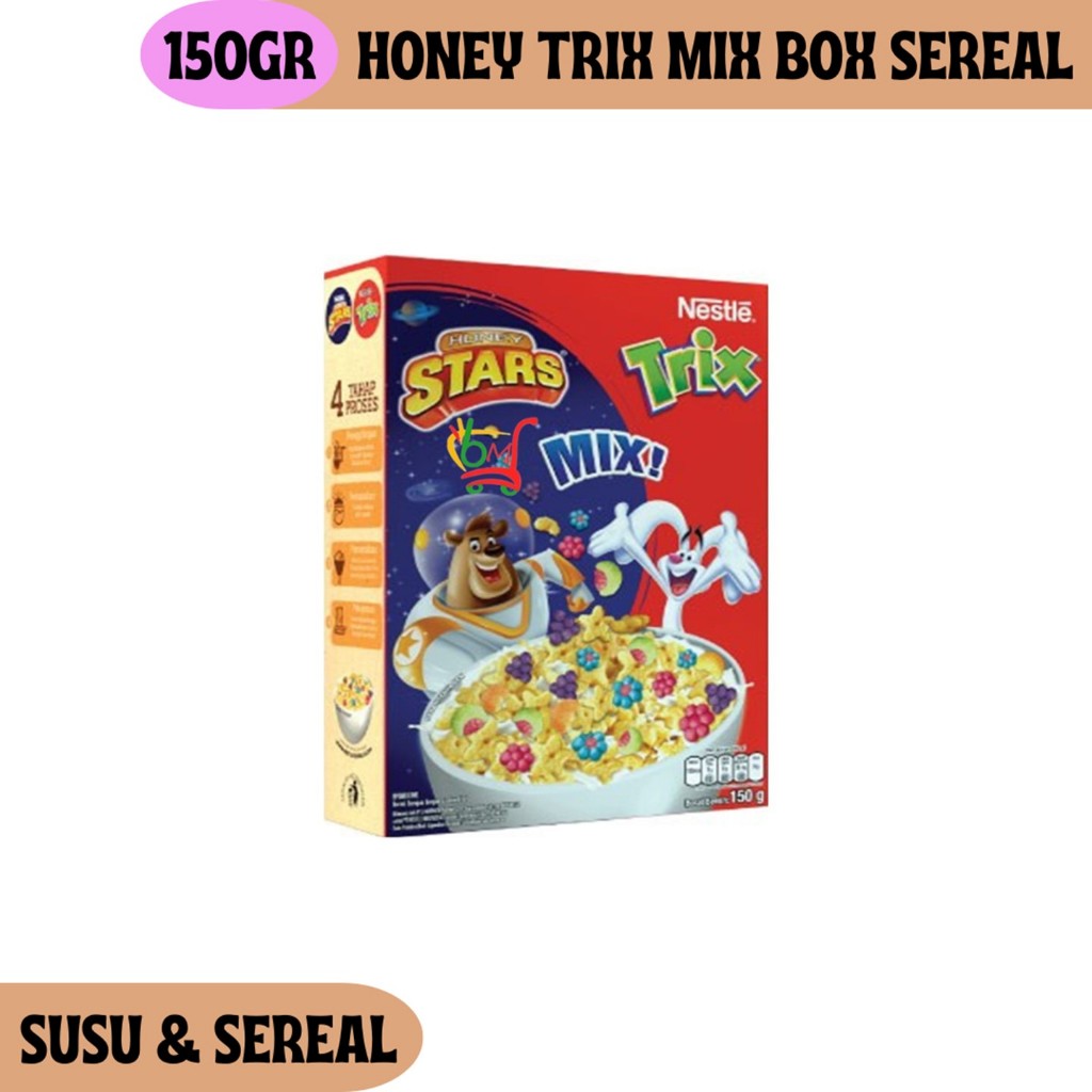 Jual Honey Stars Mix Trix Sereal dari Nestle untuk Sarapan Sehat dan ...