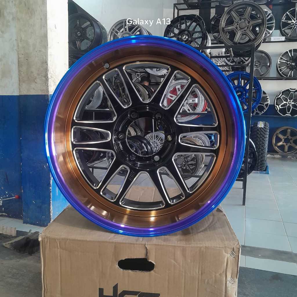 Jual Velg Mobil R18 Hsr Boroko BLY01 Cocok Untuk Mobil Fortuner Pajero Hilux Triton Strada Pelek ...