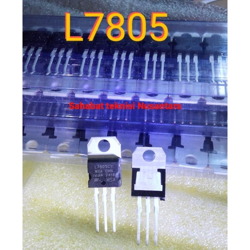 Jual ic 7805 L7805 LM7805 positive voltage regulators | Shopee Indonesia
