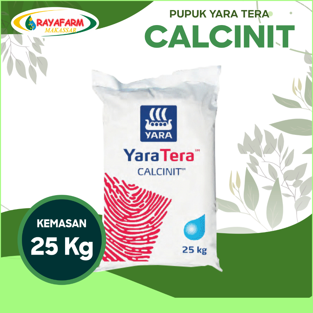 Jual Pupuk YaraTera Calcinit / Calnit / Pupuk Kalsium Nitrat 25kg ...