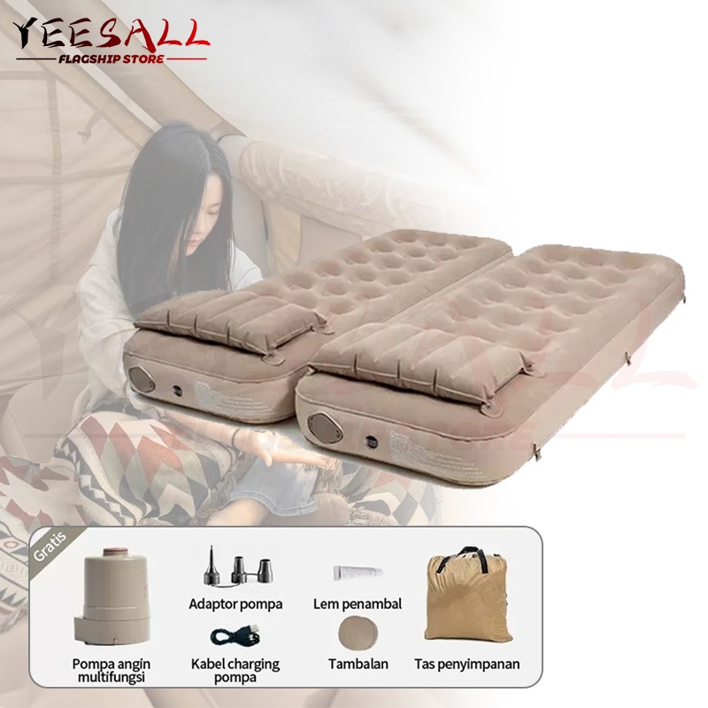 Jual Kasur Pompa Matras Tidur/4-in-1 Kasur Gembung Otomatis Outdoor ...