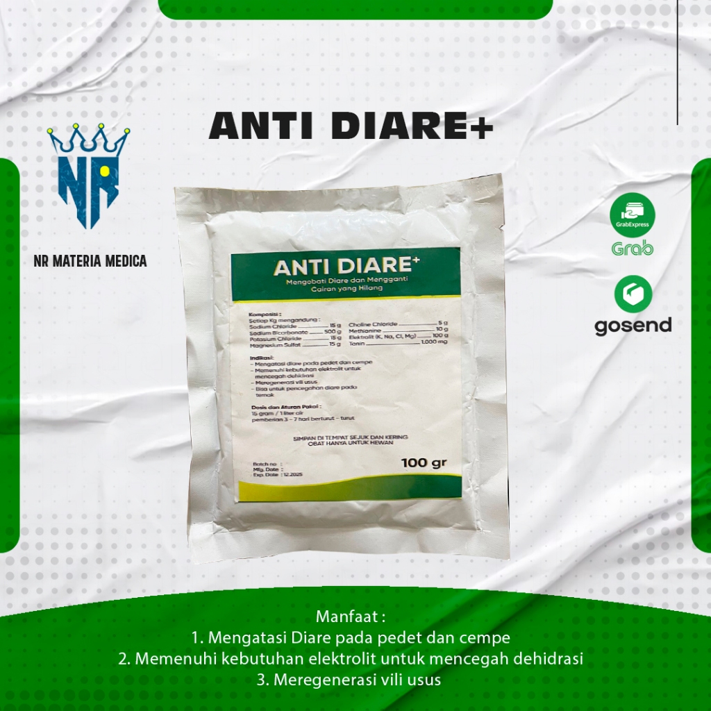 Jual Anti Diare 100 gram - Obat Mencret Cempe - Obat Mencret Pedet ...