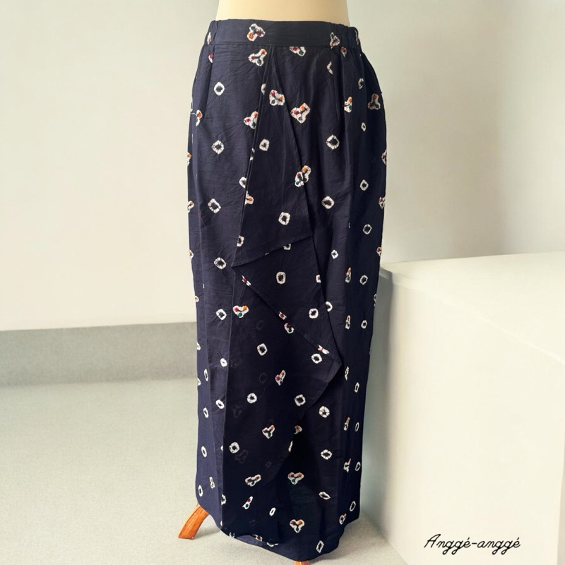 Jual Rok Wiru Jumputan Hitam - Angge-angge | Shopee Indonesia