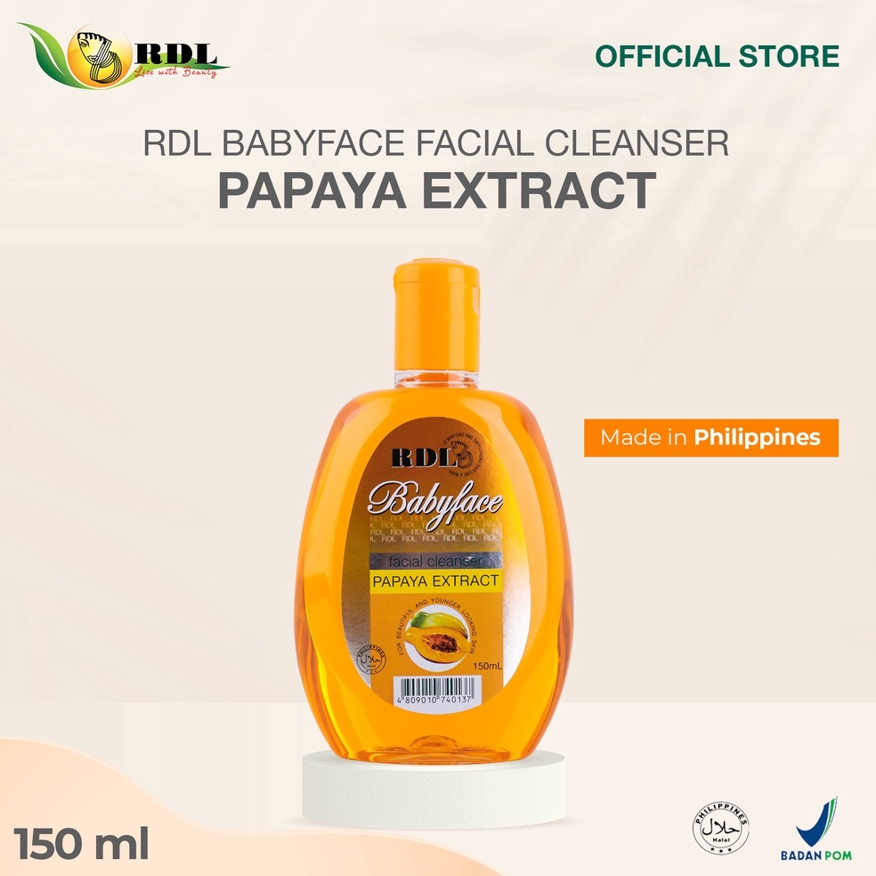 Jual KODE N29W RDL Facial Cleanser Papaya Extract Pembersih Wajah ...