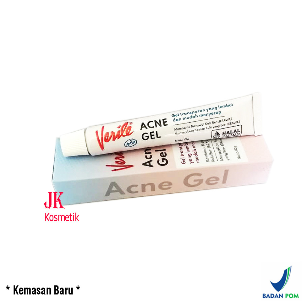 Jual Verile ACNE GEL 10 gr - Totol Jerawat | Shopee Indonesia