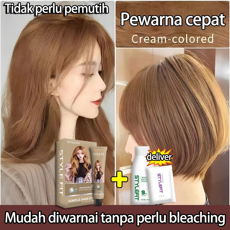 Jual [100ml Gratis 100ml-Daftar Produk Baru] pewarna rambut STYLE ...