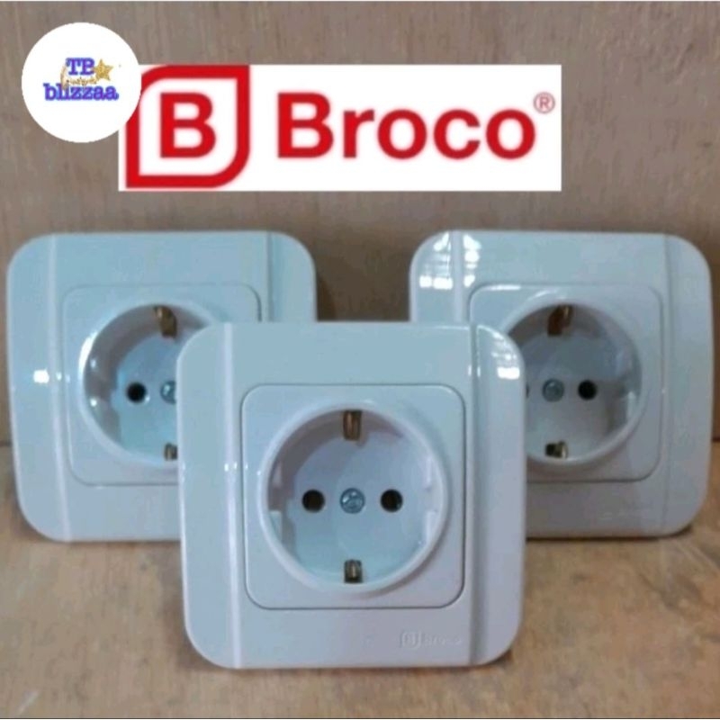 Jual Stop Kontak Broco Tanem Terminal Listrik Tanam Broco Stop Kontak ...