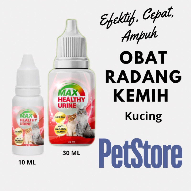 Jual Obat Urinary Anti Radang Kemih Kucing HEALING URINE / MAX HEALTHY ...