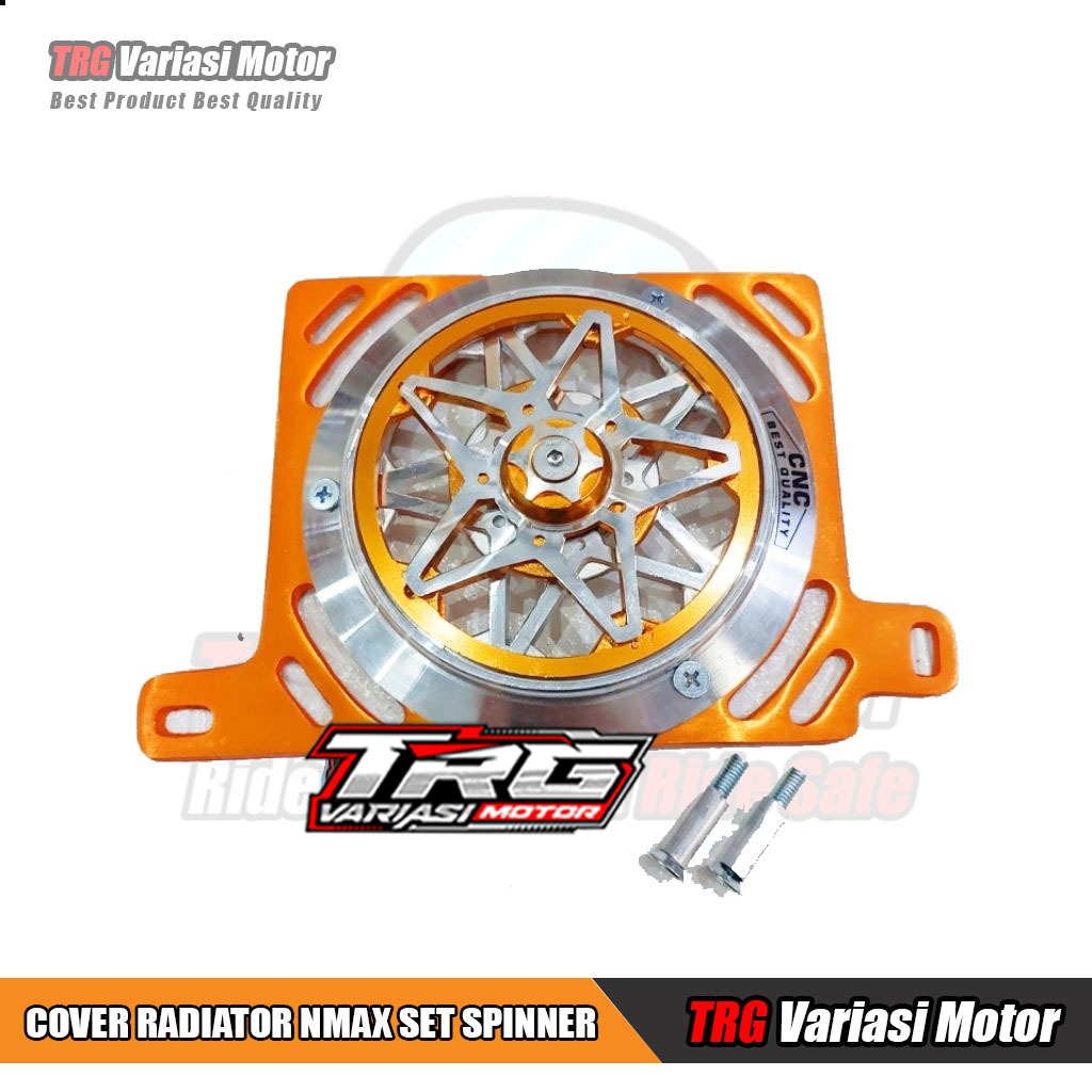 Jual Cover Radiator Nmax New Tutup Radiator Nmax Old Set Spinner PNP ...