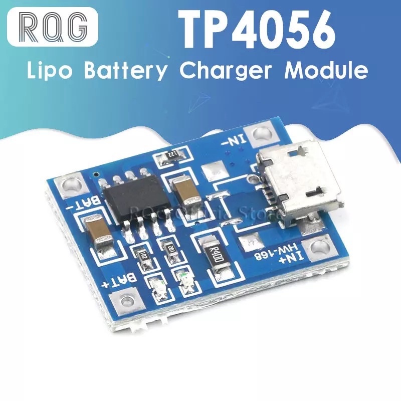 Jual TP4056 5V 1A MODUL CHARGER BATERAI LITHIUM 18650 | Shopee Indonesia