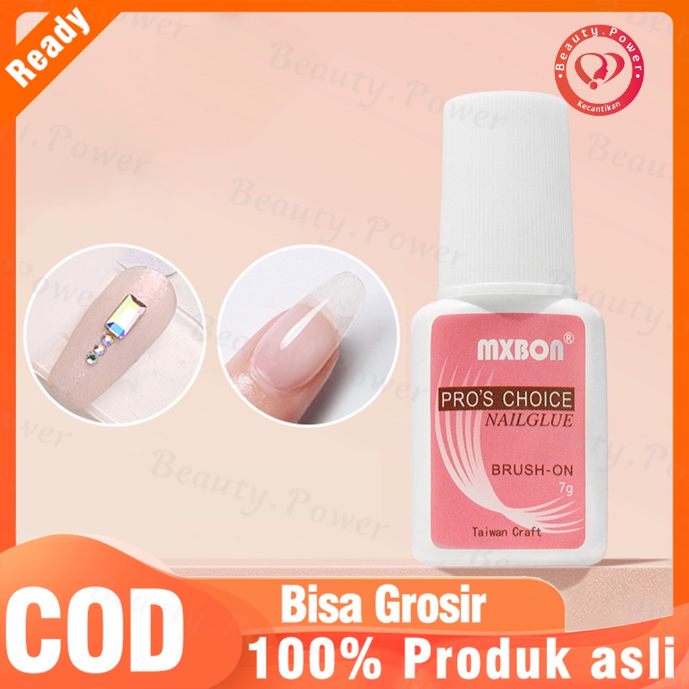Jual Lem Kuku Palsu Nail Tip Glue Rhinestone Aksesoris Nail Art | Shopee Indonesia