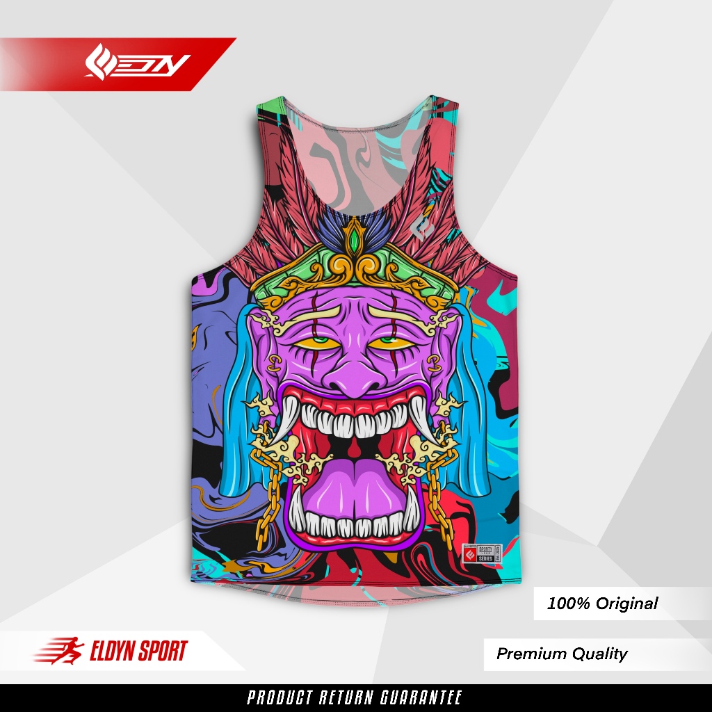 Jual Eldyn Sport Jersey Singlet Olahraga Pria Fullprinting | SGT3 ...