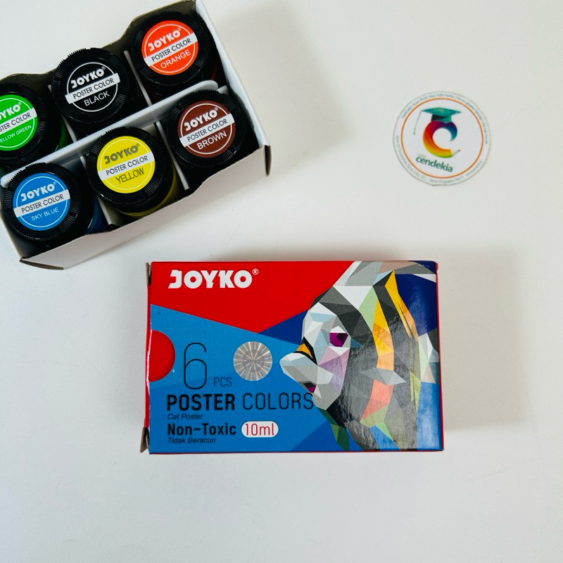 Jual Cat Poster Poster Colors JOYKO 6x10ml | Shopee Indonesia