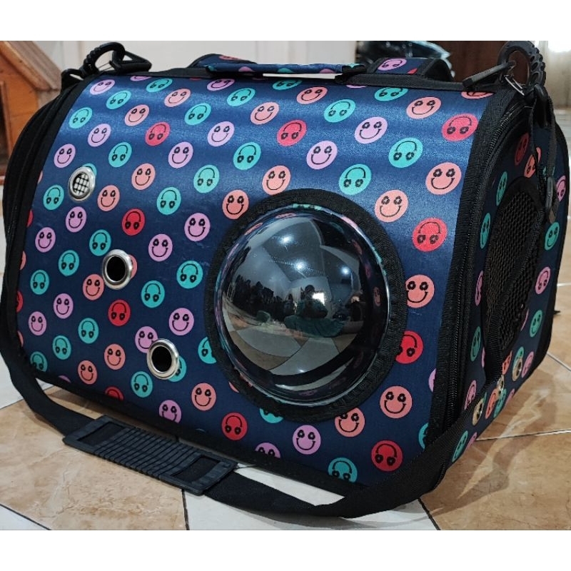 Jual Tas Kucing Mdl 3in1 TRANSPARAN BULAT CEMBUNG Tas Hewan Tas Reptil ...