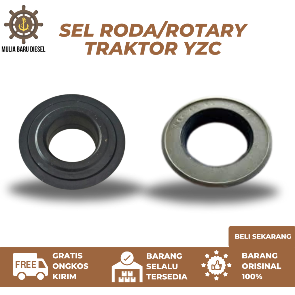 Jual Sel Roda Traktor \ Rotary Yzc | roda belakang | Seal Roda / Seal ...