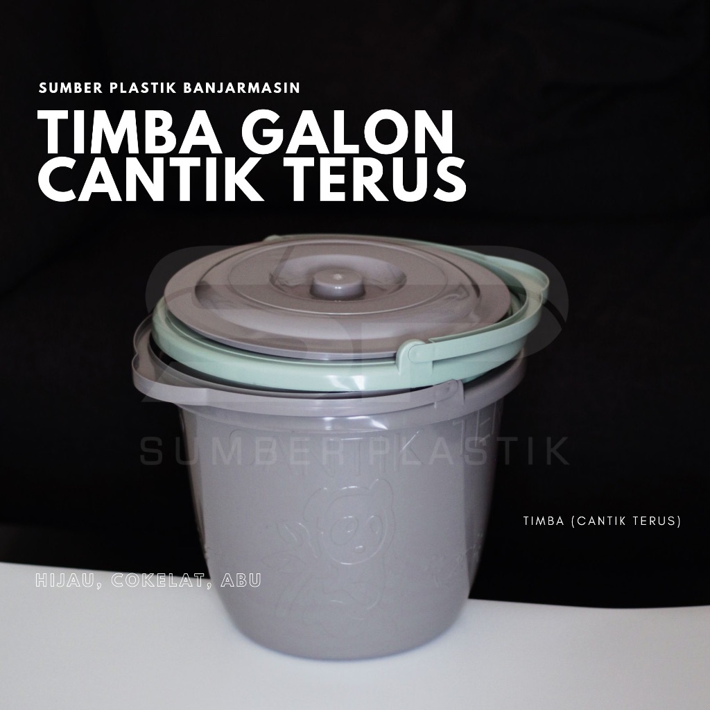 Jual Timba 4 6 Galon Cantik Terus Warna Tempat Air Serbaguna Plastik ...