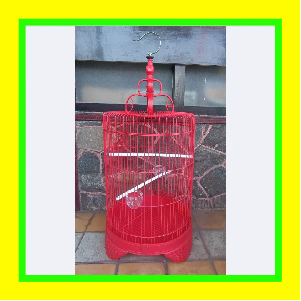 Jual GROSIR Sangkar Burung JUMBO D40 T95 Kandang Ram Besi Tebal Kenari ...