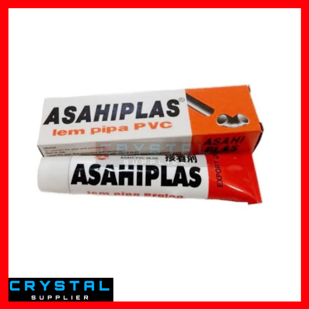 Jual Lem Pipa PVC ASAHIPLAS Tube 40 gram / Asahi Plas Odol Ahasiplast ...