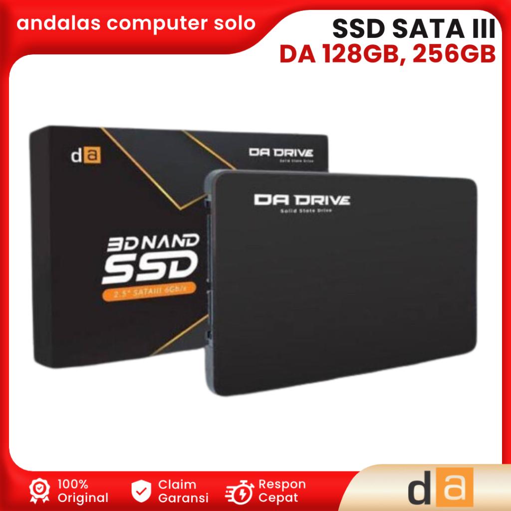 Jual SSD INTERNAL Digital Alliance DA 128GB 2566GB Drive SSD 2.5″ SATA ...
