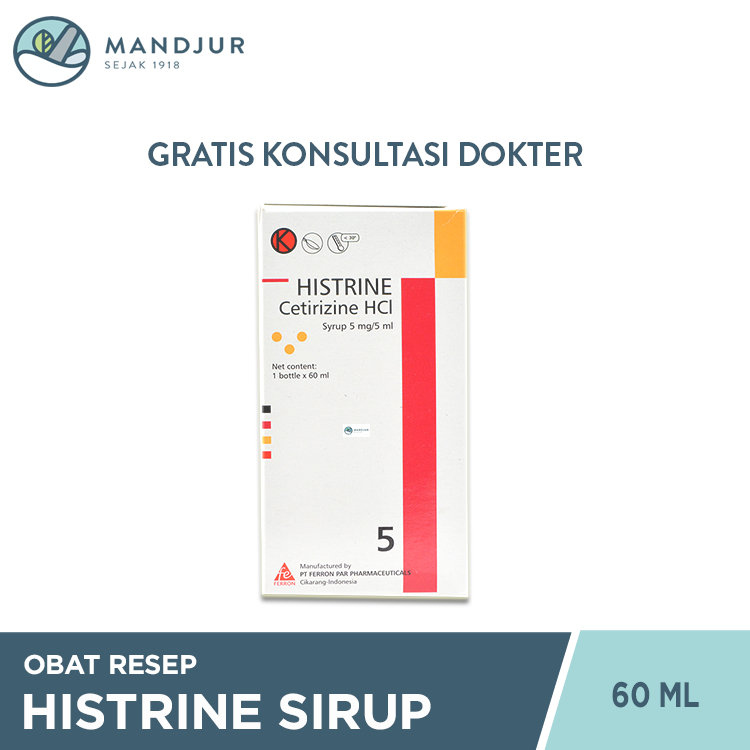 Jual Histrine Sirup 60ml | Shopee Indonesia
