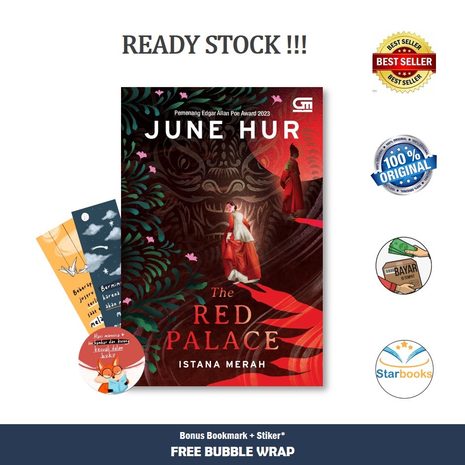Jual Buku Istana Merah (The Red Palace) By June Hur - Gramedia (Novel ...