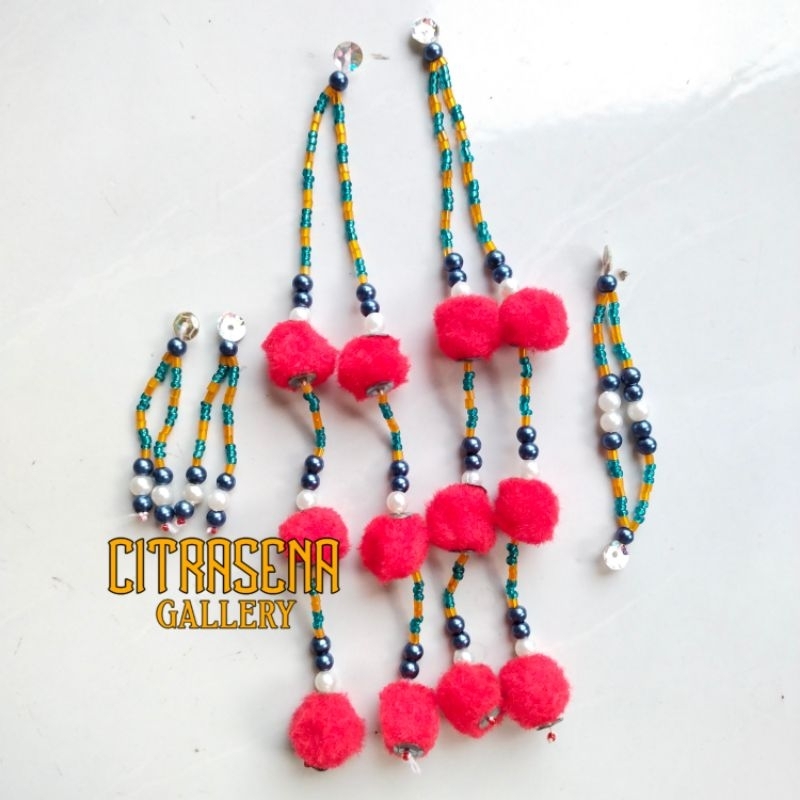 Jual Set anting rahwana S3 wayang golek dasamuka | Shopee Indonesia