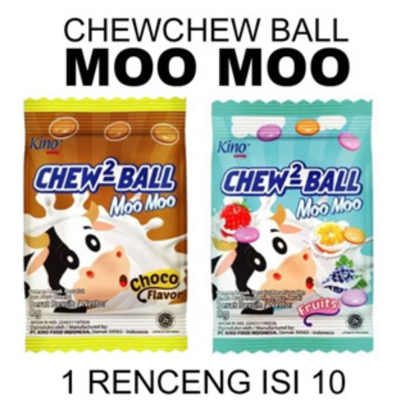 Jual PERMEN CHEW CHEW BALL MOO MOO NETTO 20 PCS | Shopee Indonesia
