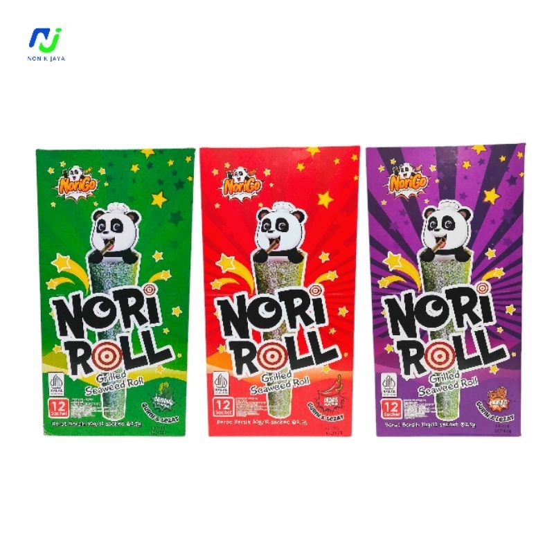 Jual NORIGO Nori Roll Box Isi 12 Sachet/Pcs×3g | Shopee Indonesia
