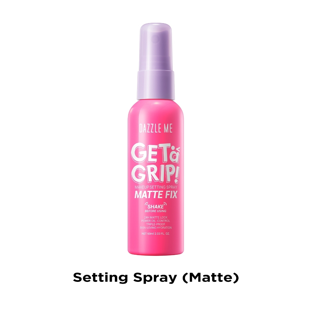 Jual Dazzle Me Get A Grip Make Up Setting Spray 60ml | Shopee Indonesia