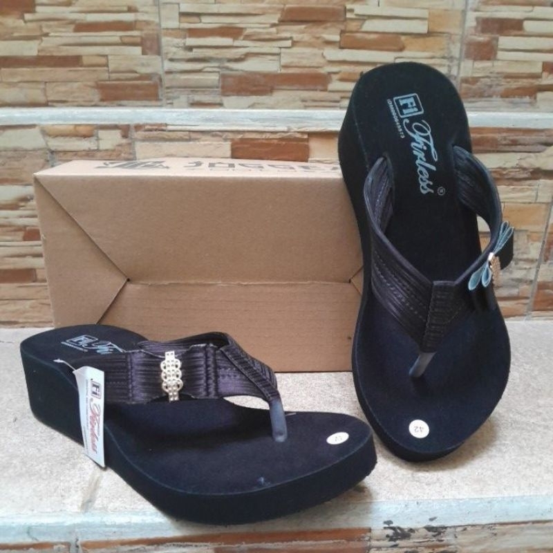 Jual Promo8.8 Sandal Spon Selop Wanita Jumbo Fireles | Shopee Indonesia