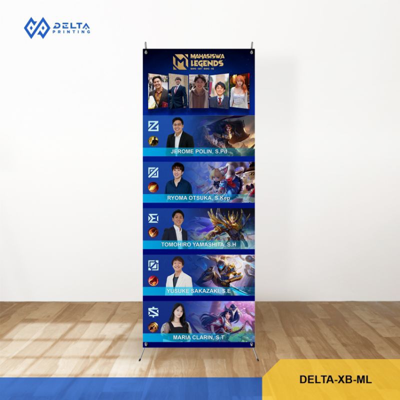 Jual X-BANNER WISUDA UNIK CUSTOM | Shopee Indonesia