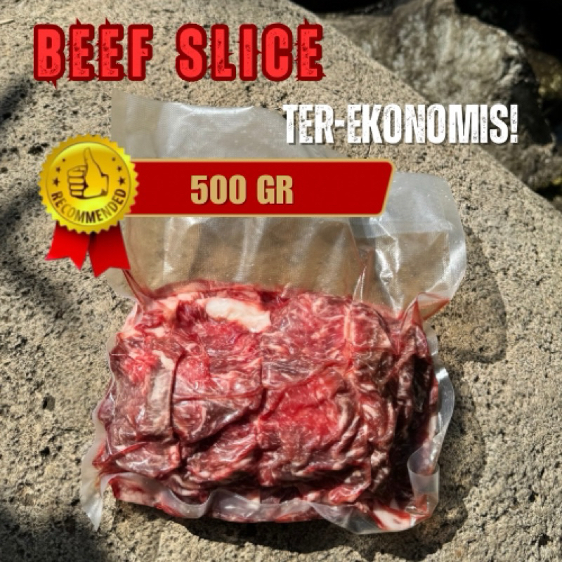 Jual Beef Fat Slice AYCE | Trimming Slice Premium | Daging Slice / Beef Slice Economis / Grill ...