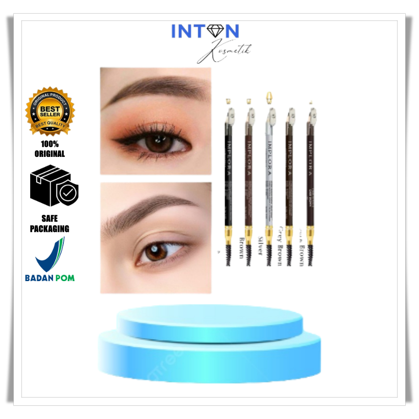 Jual IMPLORA PENSIL ALIS | Eyebrow Pencil Smooth Texture Pigmented ...
