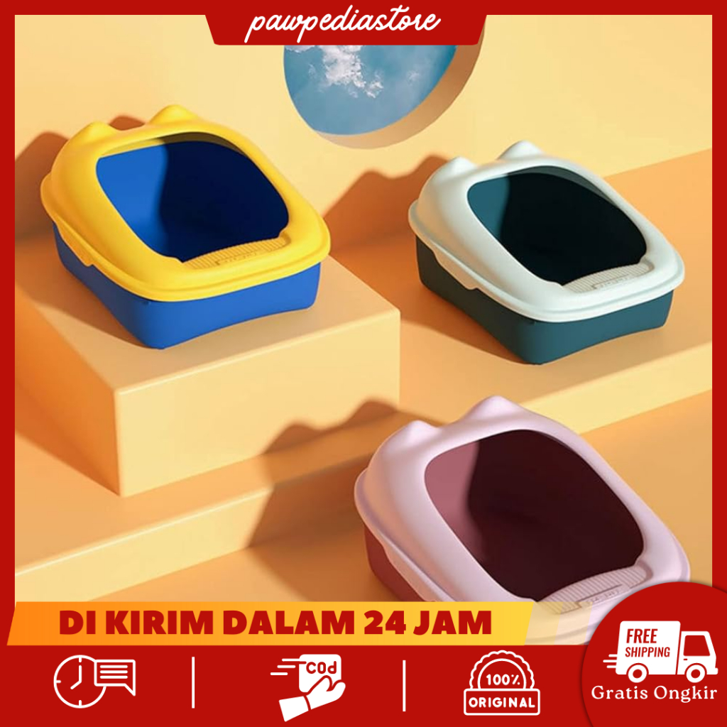 Jual pawpedia Cat Litter Kuping Kitty Toilet Kucing Pastel Murah Extra ...
