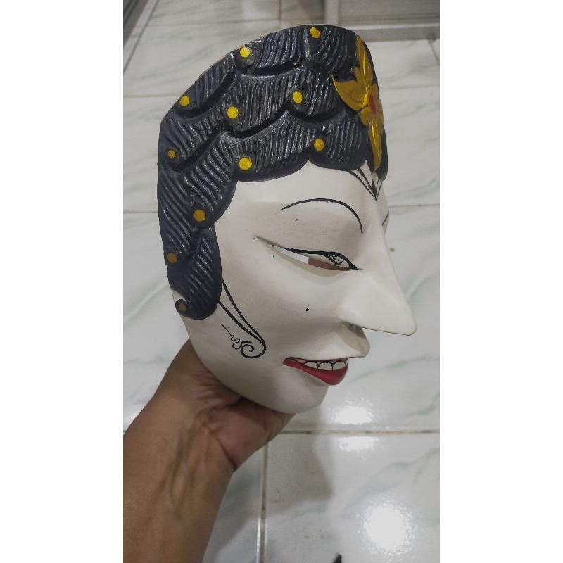 Jual topeng kayu topeng sakura | Shopee Indonesia